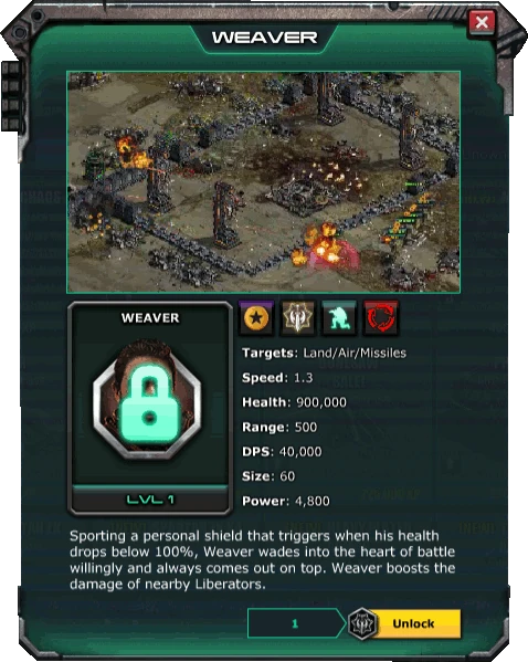 Weaver | War Commander Wiki | Fandom