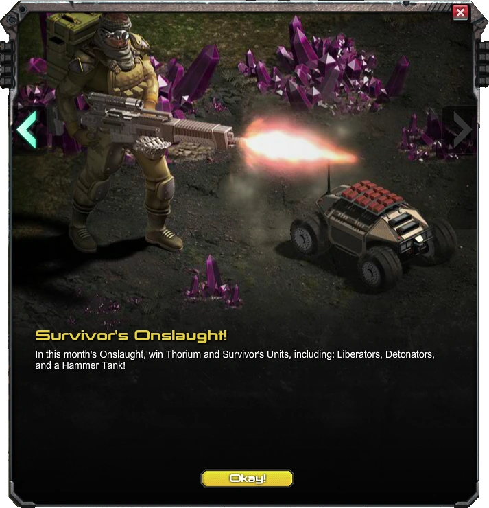 Survivor's Onslaught | War Commander Wiki | Fandom