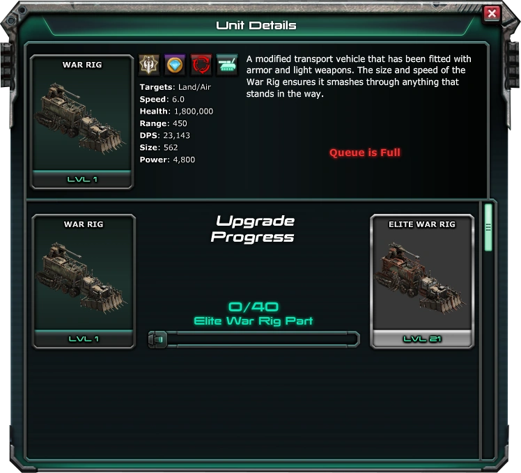 War Rig | War Commander Wiki | Fandom