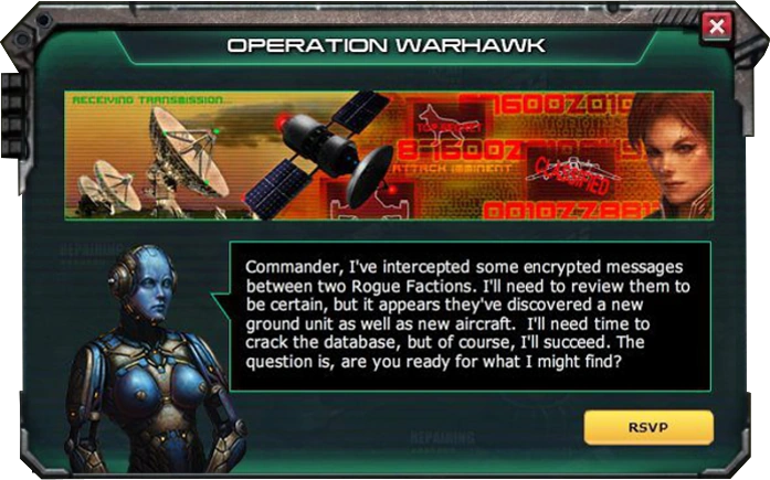 Operation: Warhawk | War Commander Wiki | Fandom