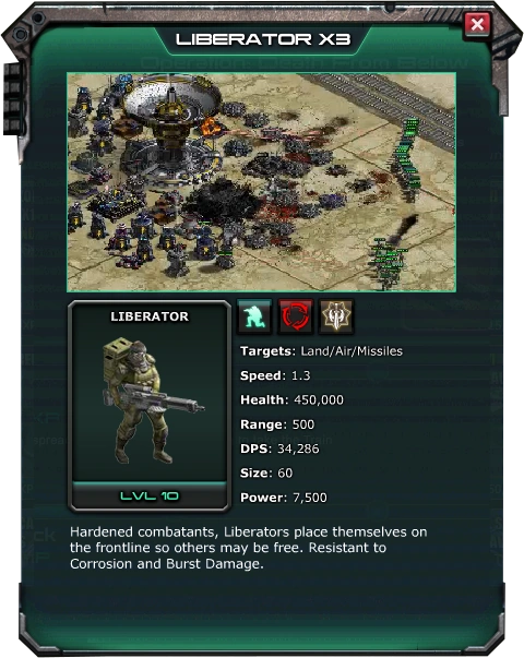 Liberator | War Commander Wiki | Fandom