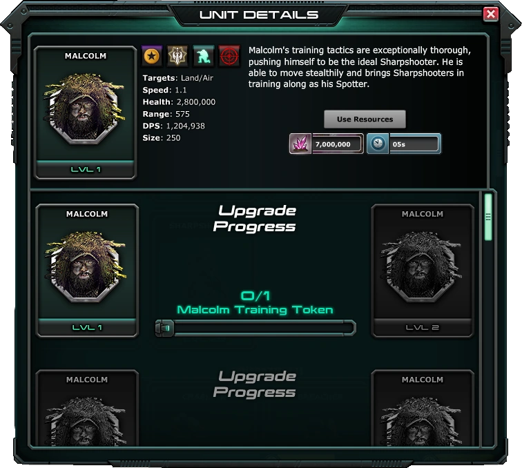 Malcolm | War Commander Wiki | Fandom