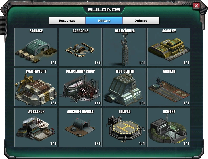 Category:Buildings-Military | War Commander Wiki | Fandom