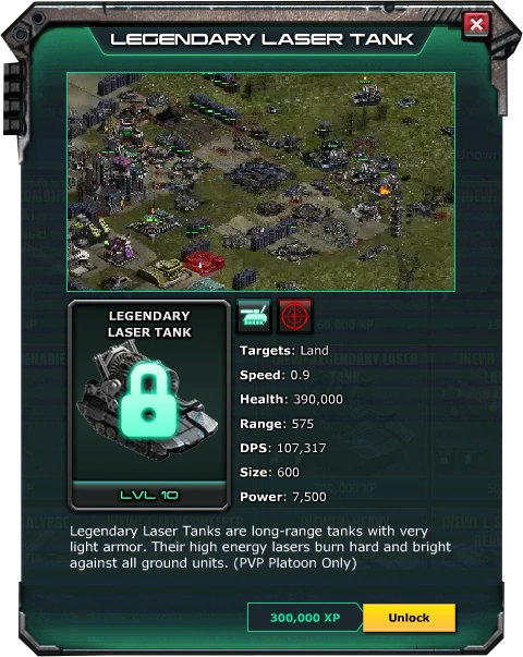 Legendary Laser Tank | War Commander Wiki | Fandom