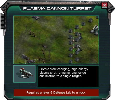 Plasma Turret | War Commander Wiki | Fandom