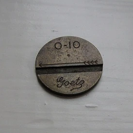 Goetz Open Feather 0-10 Telephone Token | Warehouse 13 Artifact ...