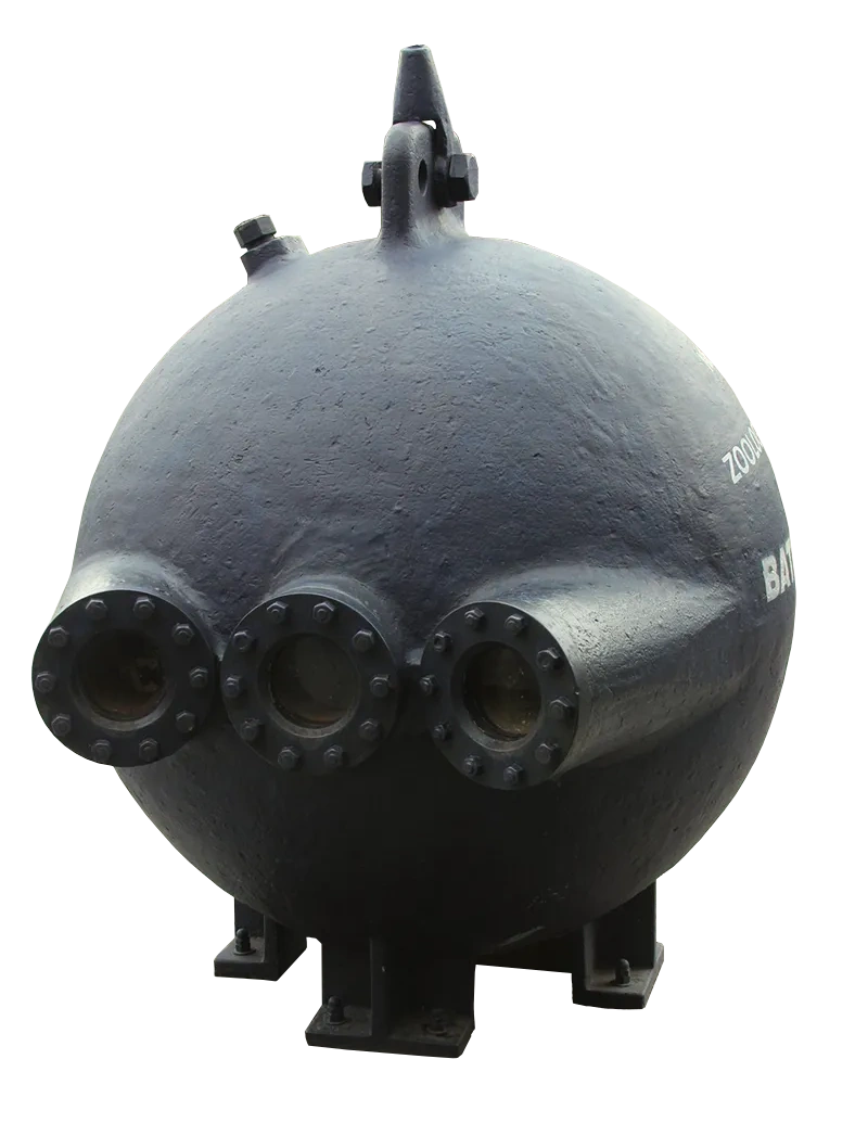 Otis Barton's Bathysphere | Warehouse 13 Artifact Database Wiki | Fandom