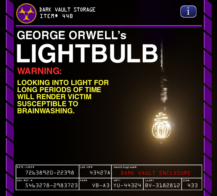 George Orwell's Lightbulb | Warehouse 13 Artifact Database Wiki | Fandom