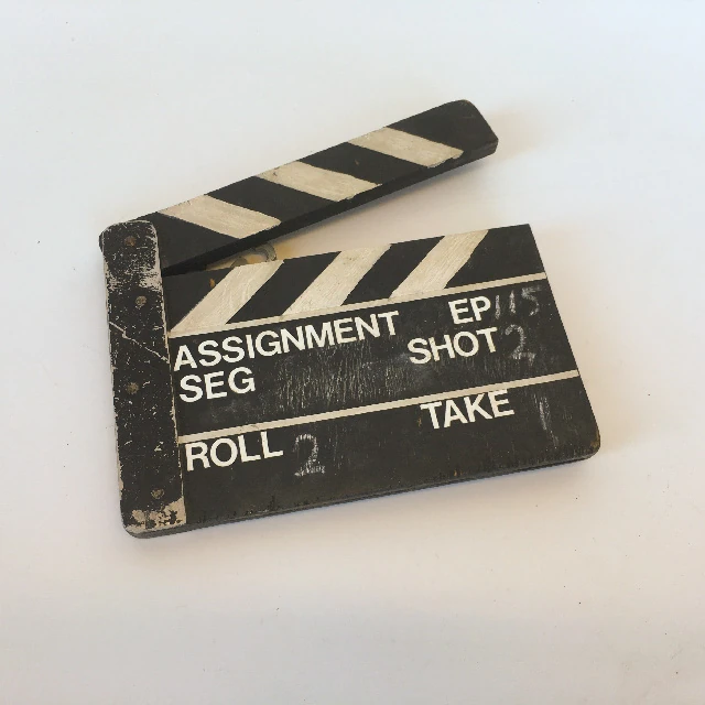 Harold P. Warren's Clapperboard | Warehouse 13 Artifact Database Wiki ...