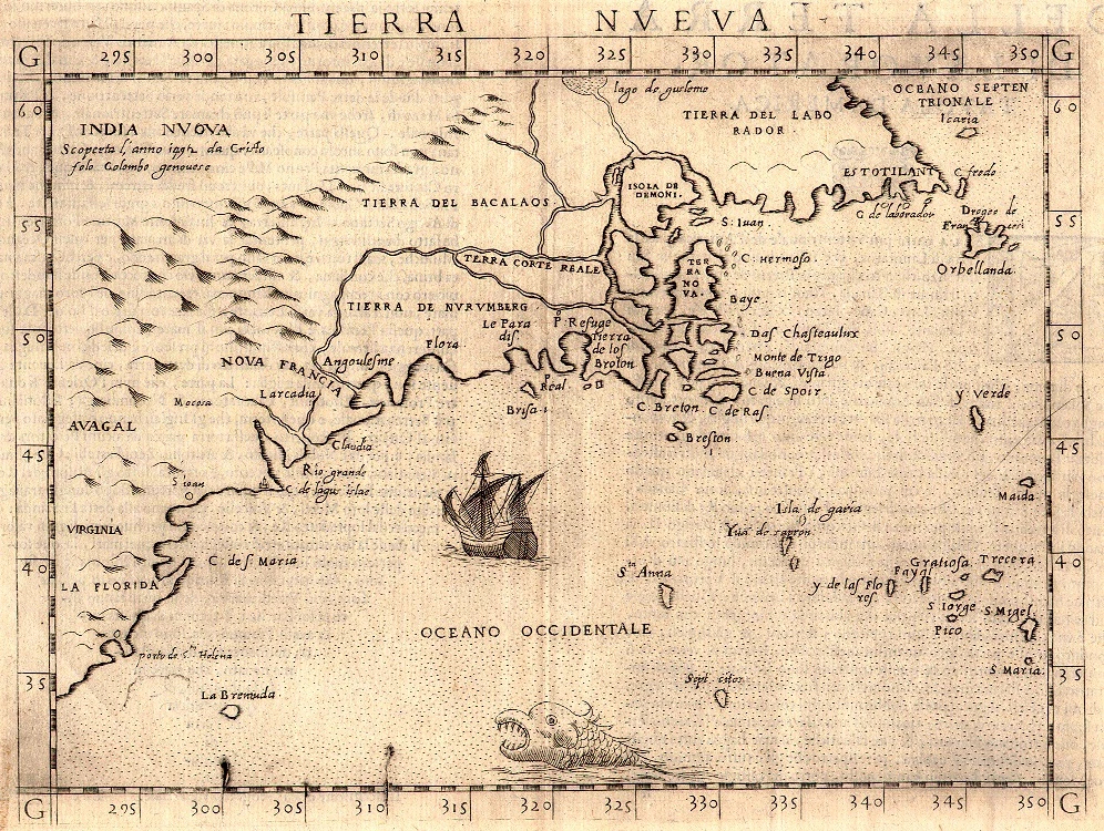 John Cabot Voyage Map Map Index: Illustrative Maps In Articles (main