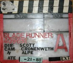 Blade Runner Clapboard | Warehouse 13 Artifact Database Wiki | Fandom