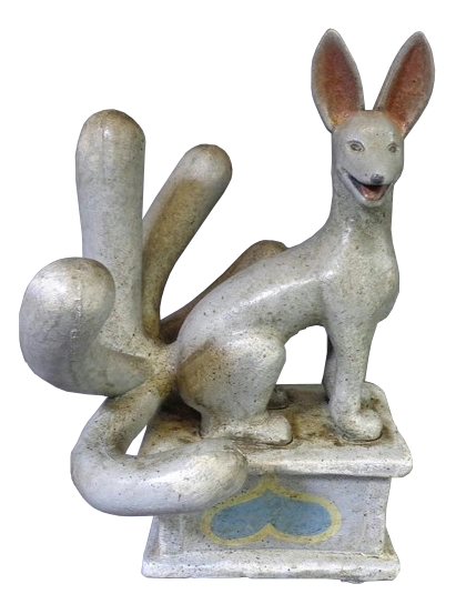 Five-Tailed Fox Ceramic Statue | Warehouse 13 Wiki | Fandom