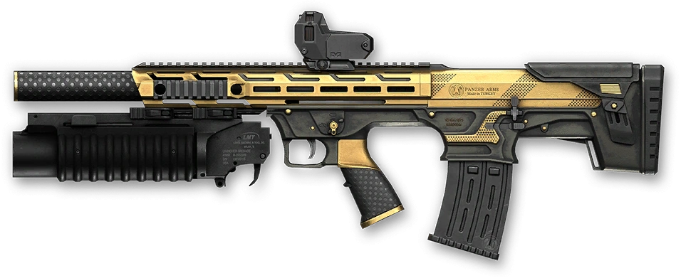 Panzer Arms BP-12 Gold | Warface Wiki | Fandom