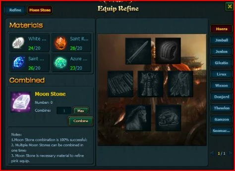 Refine System | WarFlow Wiki | Fandom