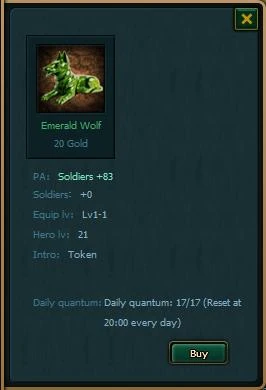 Emerald Wolf | WarFlow Wiki | Fandom