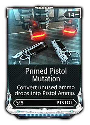 Primed Pistol Ammo Mutation | Magyar Warframe Wiki | Fandom