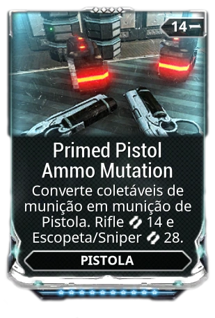 Primed Pistol Ammo Mutation | WARFRAME Wiki PT-BR | Fandom