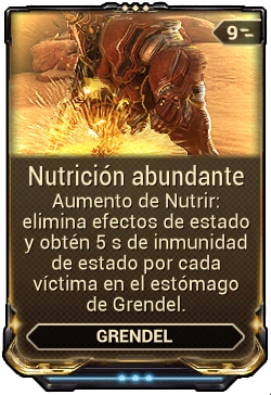 Nutrición abundante | Wiki Warframe Español | Fandom