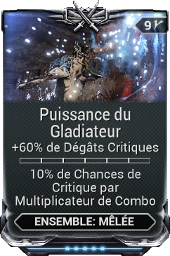 Puissance du Gladiateur | Wiki Warframe | Fandom