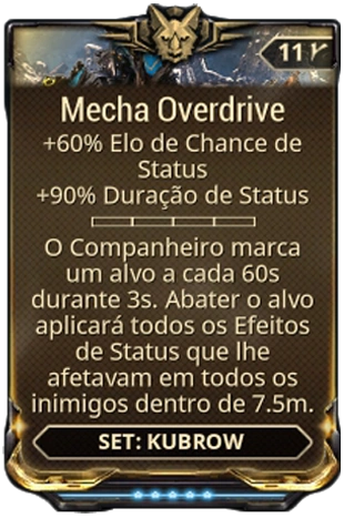 Mecha Overdrive | WARFRAME Wiki PT-BR | Fandom