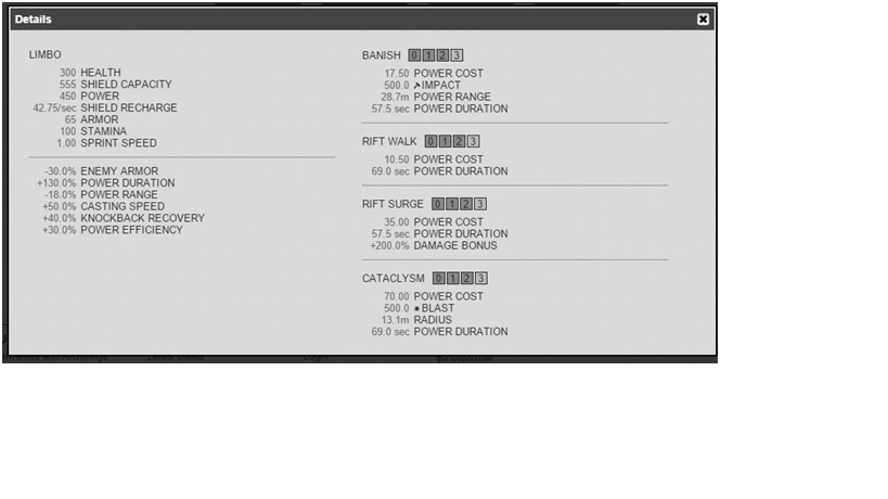 User blog:Samuelnwab/LIMBO VOID DEFENSE BUILD | WARFRAME Wiki | Fandom
