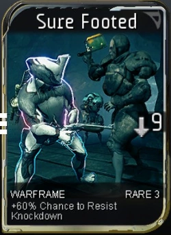 Sure Footed | Warframe Wiki | Fandom