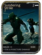 Sundering Strike | WARFRAME Wiki | Fandom