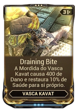 Draining Bite | WARFRAME Wiki PT-BR | Fandom