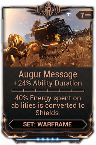 Augur Message | WARFRAME Wiki | Fandom