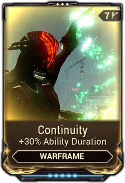 Continuity | WARFRAME Wiki | Fandom
