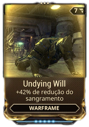 Undying Will | WARFRAME Wiki PT-BR | Fandom