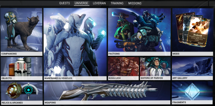 Codex | WARFRAME Wiki | Fandom