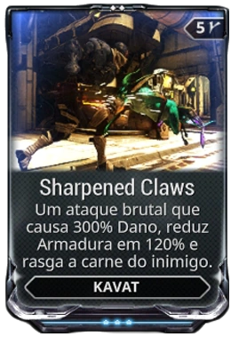 Sharpened Claws | WARFRAME Wiki PT-BR | Fandom