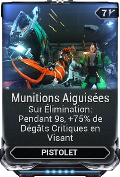 Munitions Aiguisées | Wiki Warframe | Fandom