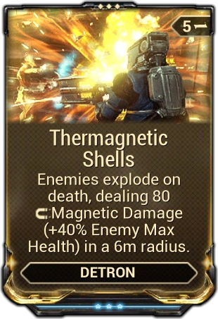 Thermagnetic Shells | WARFRAME Wiki | Fandom