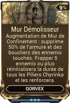 Mur Démolisseur | Wiki Warframe | Fandom