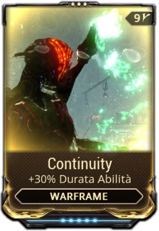 Continuity | Warframe Wiki | Fandom
