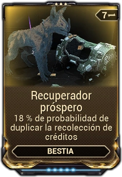 Recuperador próspero | Wiki Warframe Español | Fandom