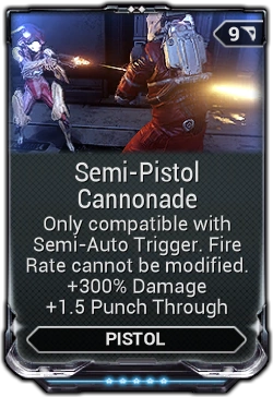 Semi-Pistol Cannonade | WARFRAME Wiki | Fandom