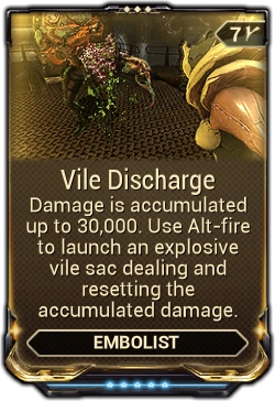 Vile Discharge | WARFRAME Wiki | Fandom