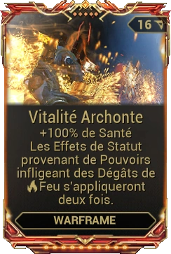 Vitalité Archonte | Wiki Warframe | Fandom