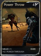 Power Throw | WARFRAME Wiki | Fandom