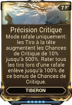 Précision Critique | Wiki Warframe | Fandom