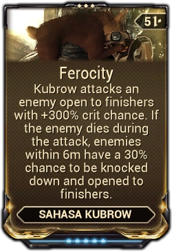 Ferocity | WARFRAME Wiki | Fandom