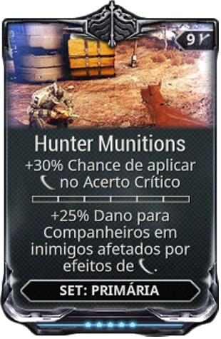 Hunter Munitions | WARFRAME Wiki PT-BR | Fandom
