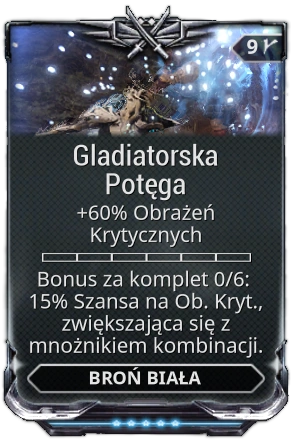 Gladiatorska Potęga | Warframe Wiki | Fandom