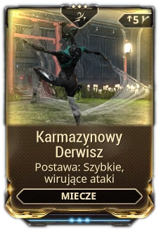 Karmazynowy Derwisz | Warframe Wiki | Fandom
