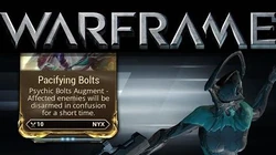 Pacifying Bolts | WARFRAME Wiki | Fandom