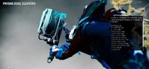 Prisma Dual Cleavers | WARFRAME Wiki | Fandom