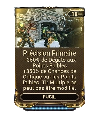 Précision Primaire | Wiki Warframe | Fandom